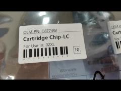 トナーカートリッジリセットチップ C8774W HP用のライトシアン 02XL 3110 3210 3310 8250 C5140 C5150 C5180 C6150 C6180 C6280 C7180 C7200 C7280 C8180 D6160 D7145 D7155 D7160 D7260 D7360 D7460 C5100 C5175 C5183