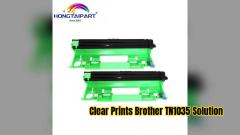 Clear Printing Brother TN1035 Toner Cartridge DR1035 Drum Unit High Compatibility Stable Powder Outp