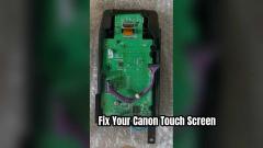 Operation Panel Assy Touch Screen Panel Control Panel Touch Screen LCD Display FM1-X983 for Canon LB