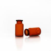 China Amber Glass Vials 1ml-10ml Medium Borosilicate with Screw Cap Custom Logo for sale