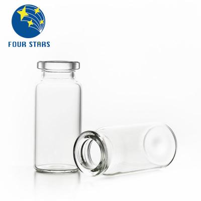 中国 薬剤2ml 5ml 7ml 10ml 15ml 20ml 30mlのゆとりのこはく色のガラス管状の注入のガラスびん 販売のため