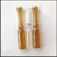 China Empty Clear Amber Borosilicate Glass Ampoule 20ml Injection Vial for sale