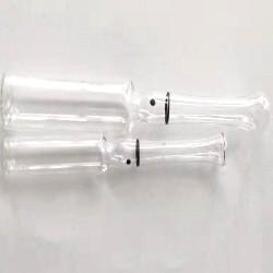 China Leere versiegelbare medizinische Glasflasche Bernstein Glas Glühbirnen 10ml 20ml zu verkaufen