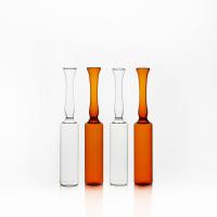 China Borosilicate Glass Ampoules 10ml Clear or Amber for Injection Storage for sale
