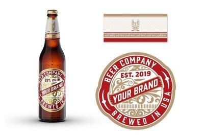 China Anti Counterfeit Custom Hand Sanitizer Stickers Adhesive Easy Peel Removable Labels for sale