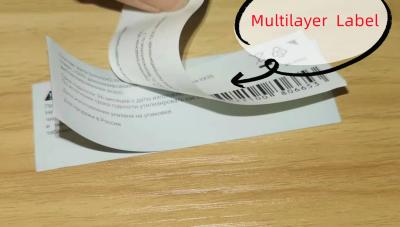 China customized label stickers are perfect for hologram stickers  changable QR code label for sale