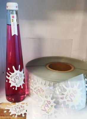 China Self Adhesive  Number Labels Stickers Logo Sticker Printing Static Proof for sale