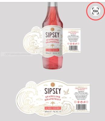 中国 特徴的なブランドソリューションのための高品質のビールラベル印刷 販売のため