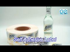 Wine Alcoholic Drink Bottle Labels Self Adhesive Label Water Bottle Stickers Printing Sticker