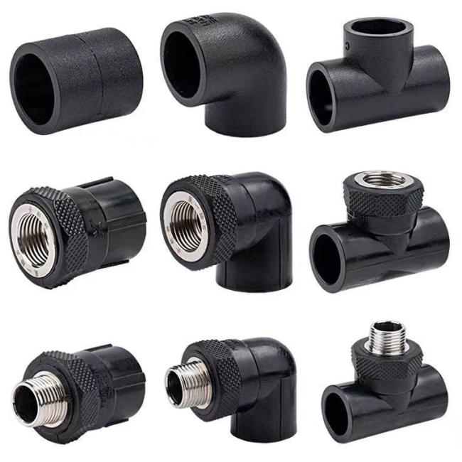 Wholesale PE Multi-Specification 110*90mm HDPE Electrofusion Reducing Tee HDPE Pipe Fittings