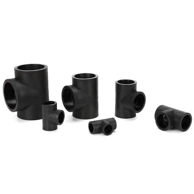 Wholesale PE Multi-Specification 110*90mm HDPE Electrofusion Reducing Tee HDPE Pipe Fittings