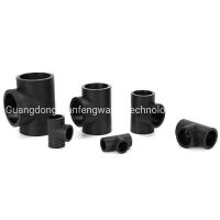 China HDPE PE100 Pipe Fittings 32mm-630mm for Bathroom Plumbing with Custom Sizing Options for sale