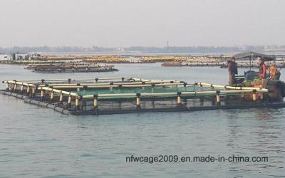 China HDPE Square Aquaculture Fish Farm Cage OEM Floating Pipe 200mm/250mm/315mm/350mm/400mm for sale