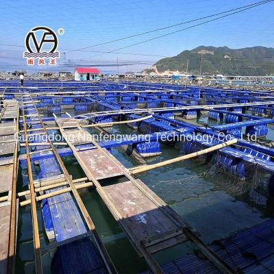 China HDPE Net Buoy Fish Floating Cage Square Customization Diameter 10m - 60m for sale