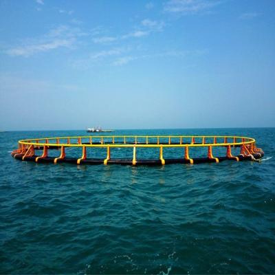 China Customization HDPE Round Fish Farming Net Cage Farms For Aquaculture Industry for sale