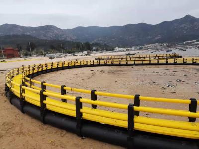 China Round HDPE Fish Farming Cage 10m 60m Diameter For Deep Sea Aquaculture Floating for sale