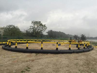 China Sustainable Seafood Production Fish Farming Cages with HDPE Pipe for sale