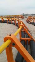 China HDPE Triangular Brackets Fish Cage for Open Sea 12 Grade Typhoon Resistance 15 Year Lifespan for sale