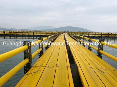 China Ocean Lake Floating Leisure Cage Platform and Walkway Delivery Detail Two Weeks After Receiving Deposit for sale