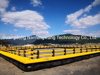 China Ocean Lake Floating Leisure Cage Platform and Walkway Delivery Detail Two Weeks After Receiving Deposit for sale