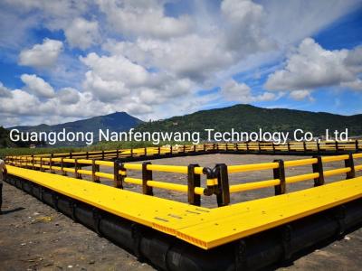 China Ocean Lake Floating Leisure Cage Platform and Walkway Delivery Detail Two Weeks After Receiving Deposit for sale