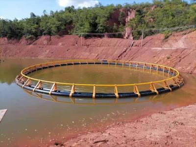 China Extra Strong HDPE Anti-Wave Deep Water Fish Cage For Offshore Mariculture for sale