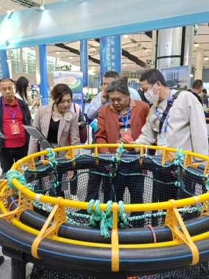 China HDPE Marine Grade Floating Fish Cage with 10-60m Diameter and Anti-Typhoon Performance for Aquaculture for sale