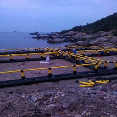 China Square Fish Cage HDPE Floating Frame Featuring Anti Aging Salt Resistance And Wind Resistance For Offshore Mariculture for sale