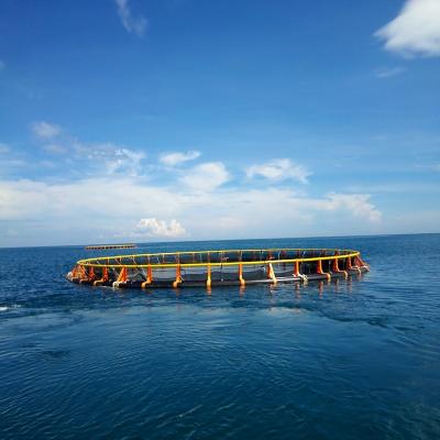 China Deep Water Round Fish Farming Cage Anti Aging Floating Net Cage for sale
