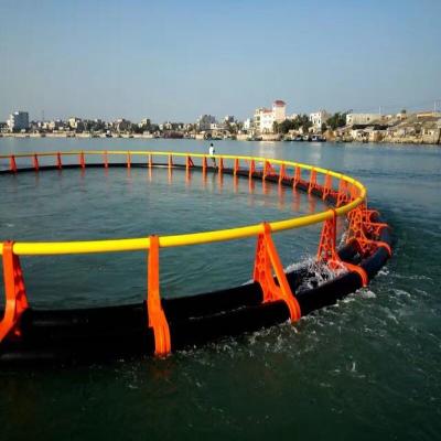 China HDPE Floating Fish Cage Anti-Wave Corrosion Resistant Customizable Aquaculture Net Cage for Tilapia Culture for sale