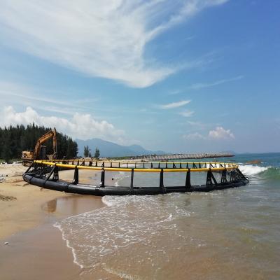 China Heavy Duty Round Fish Breeding Cage Large Scale Commercial Aquaculture Cage Anti-Aging HDPE Net Cage for Freshwater Fish Farming for sale