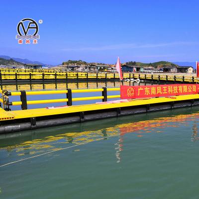China UV-Stabilized HDPE Floating Fish Cage with Corrosion Resistant Frame and Customizable Size for Aquaculture for sale