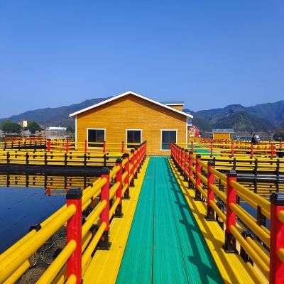 China Landscape Water Floating Platform Resort Water Sightseeing Platform for sale