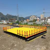 China HDPE Floating Sightseeing Platform 80m-300m Circumference for Lake River Resort for sale