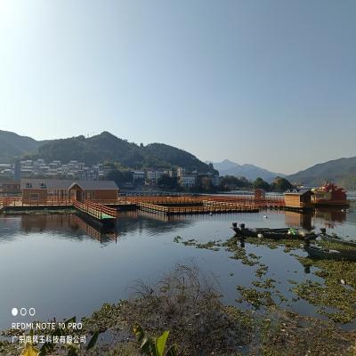 China Assembled Floating Water Platform Custom Water Activity Deck for sale