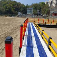 China Assembled Floating Water Platform HDPE Custom Water Activity Deck 80m-300m Circumference for sale