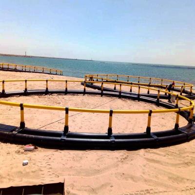 China Large Size Circular Fish Cage Complete Set with Full Accessories for sale