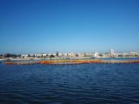 China Split-type Round Fish Cage | Replaceable Netting for Multi-purpose Use for sale