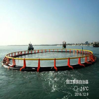 China Anti-Aging UV Stabilized HDPE Fish Cage for Long-Term Open Water Service for sale