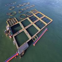 China Square Floating Freshwater Fish Cage for sale