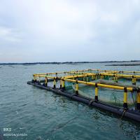 China Square Floating Freshwater Integrated Fish Cage for sale