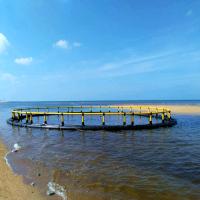 China Export‑Grade Modular HDPE Fish Cage, Efficient Container Loading for sale