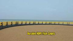 Real‑life Shots of C90 HDPE Fish Cage