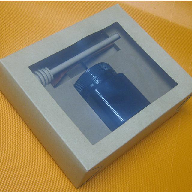 Custom printed candle jar packaging box