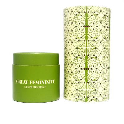China Custom Logo Cardboard Round Box With Window For Baby Blanket for sale
