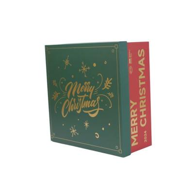 Chine Boîte cadeau de conception festive adaptée aux vacances de Noël boîtes d'emballage personnalisées à vendre