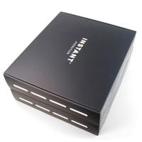 China Custom Black Empty Paper Box for sale