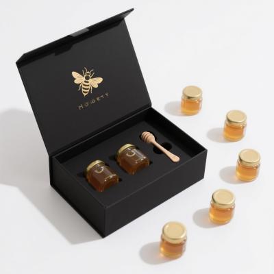 China Custom Kraft Paper Luxury Honey Packaging Boxes , Recycled Honey Jar Box Packaging for sale