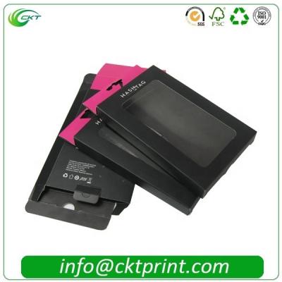 China Custom Printed Cardboard Gift Boxes With Clear Window , Professional Gift Box With PVC Window for sale