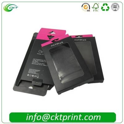 China Custom Printed Cardboard Gift Boxes With Clear Window , Professional Gift Box With PVC Window for sale